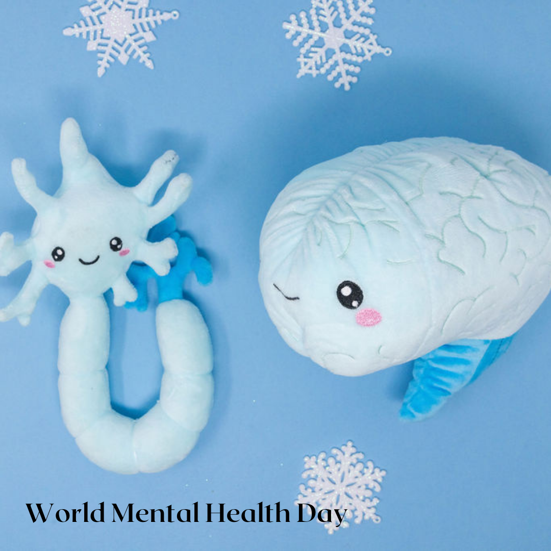Embracing Mental Health on #WorldMentalHealthDay – Nerdbugs Plush Organs