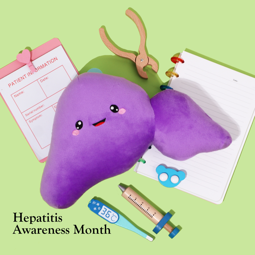 Let's raise awareness for Hepatitis this month- it's a liverly thing t ...