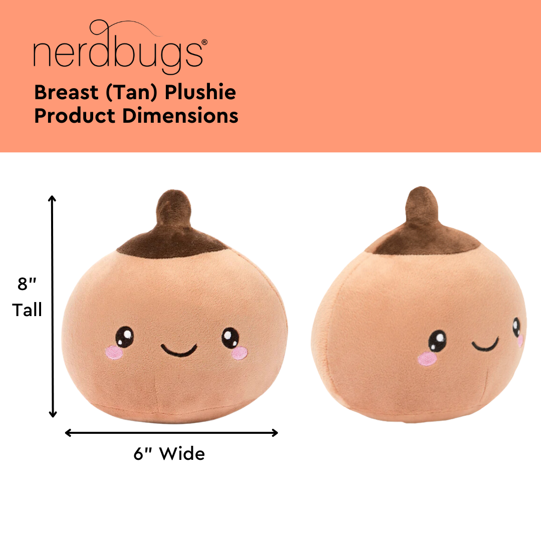 Breast Plush Organ Toys - Breast Plushie & Human Body Organs Plush Toy ...