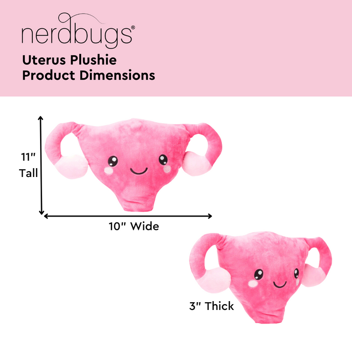 Plush Organs & Anatomy Pillows, Human Organ Toys- Nerdbugs Plush Organs